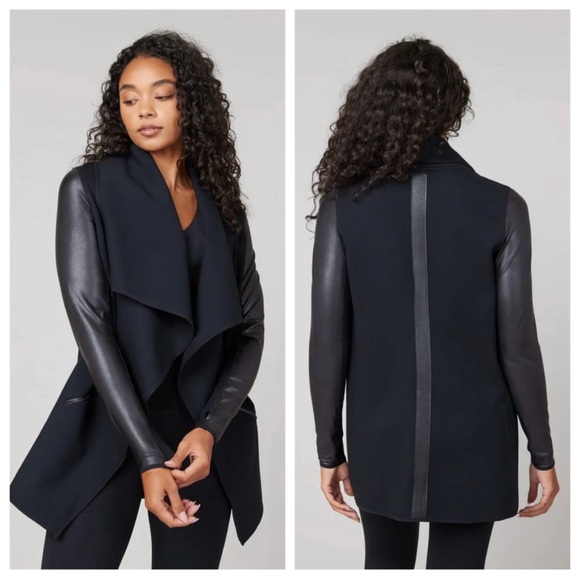 Spanx Drape Front Jacket Dupe